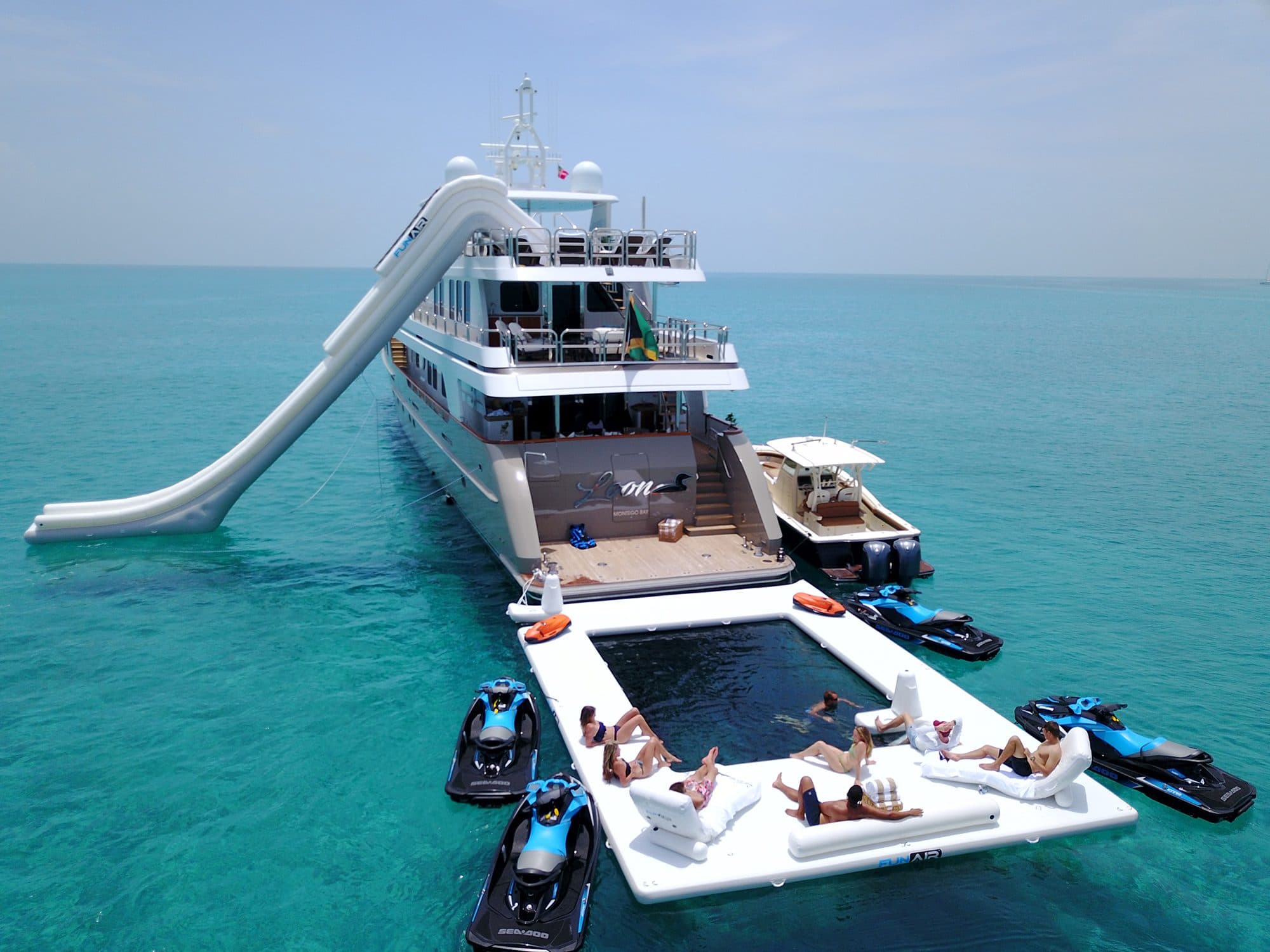 Explore the range of Inflatable Yacht Toys from FunAir
