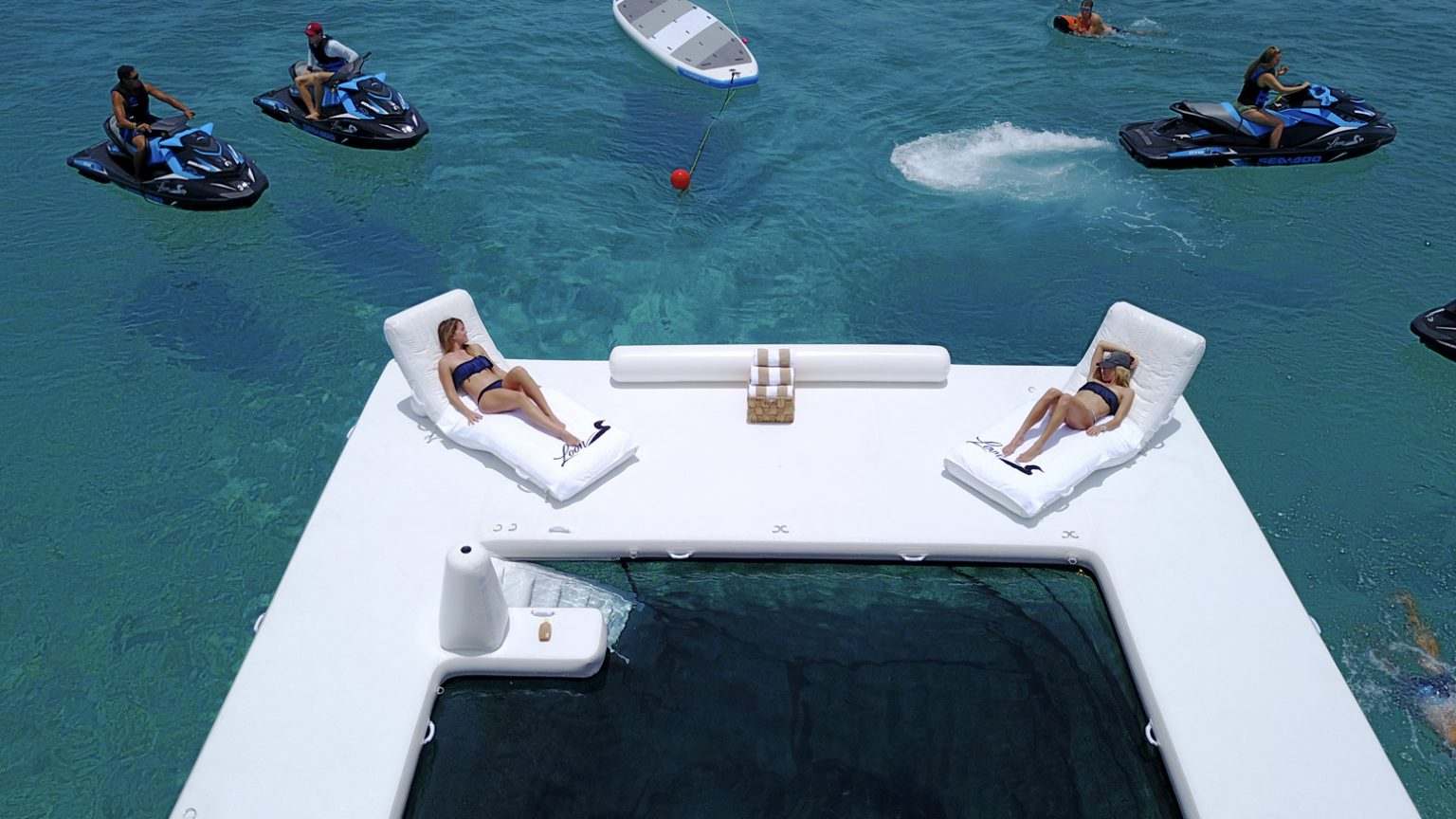 Glacier Extreme | Superyacht Floating Climbing Wall & Slide