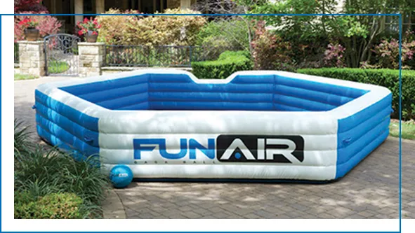 FunAir Inflatable Gaga Ball Pit | Indoor & Outdoor Use